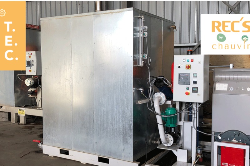 Nouvelle machine TEC (Traitement eau Chaude)