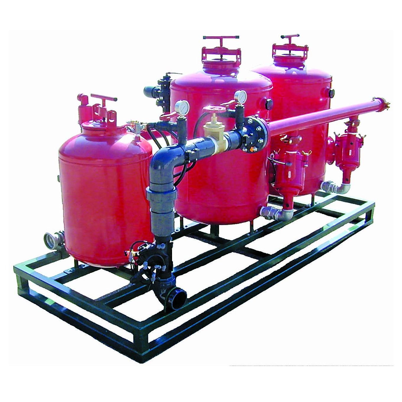 Station de filtration sable avec Tank de fertilisation - Irrigation ...